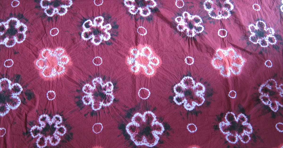 Membuat Batik Teknik Jumputan (Ikat Celup) ~ Melbourne
