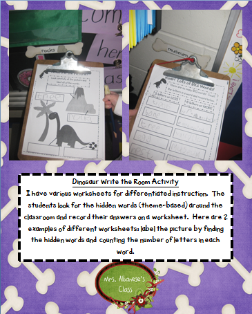 A "ROAR"ing good time with dinosaurs + FREEBIE! | Mrs. Albanese's ...