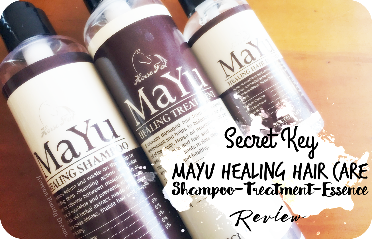 [Secret Key] Mayu Healing Line -Shampoo, Treatment, Essence-...and why ...