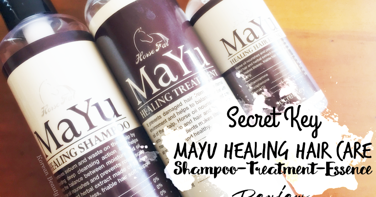 [Secret Key] Mayu Healing Line -Shampoo, Treatment, Essence-...and why ...