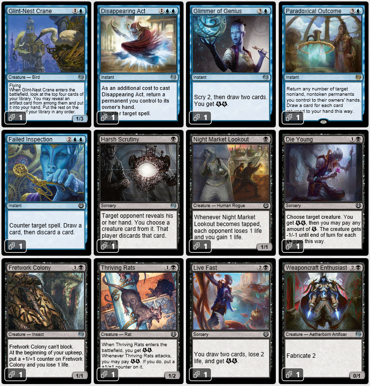 Magic the Gathering Adventures: The New Era Cube: Kaladesh Block