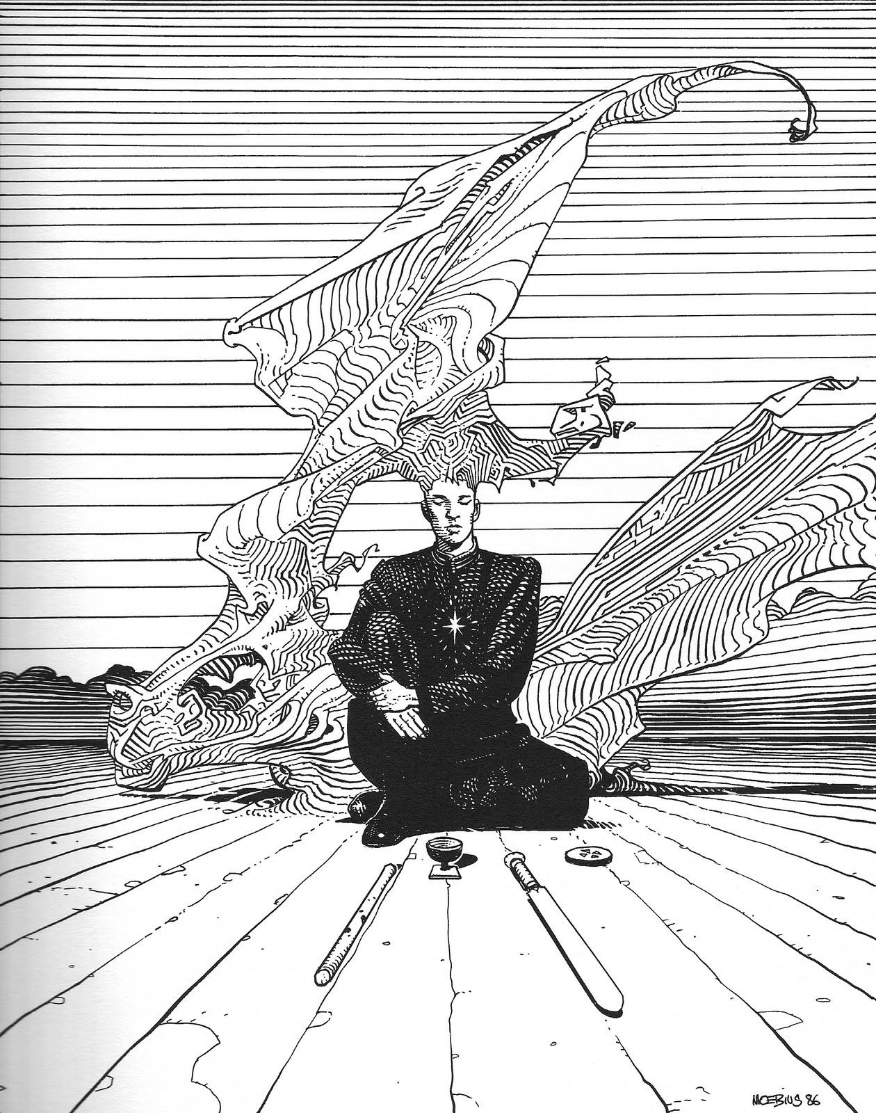 A Wolf Illustrations Blog: Moebius (Jean Giraud) 1938-2012