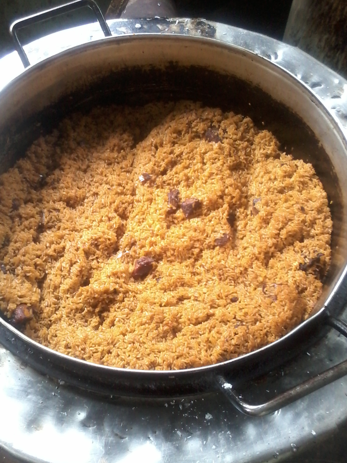 Times in Tanzania: Food: Pilau