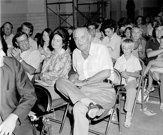 Joe Herring Jr.: Lyndon Johnson at the first Kerrville Folk Festival