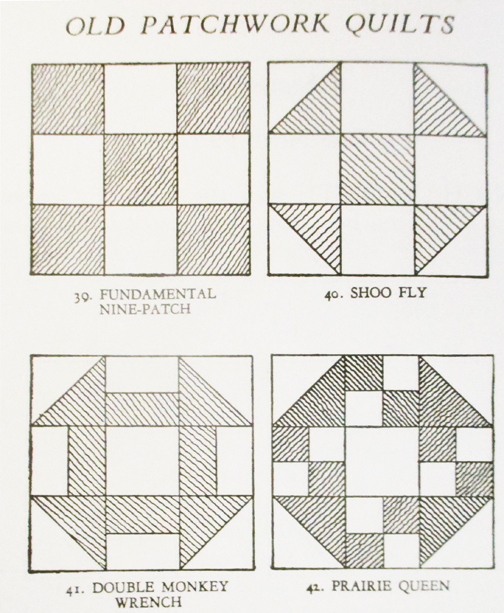 Cloud of Quilt Patterns: True Blue or Prairie Queen