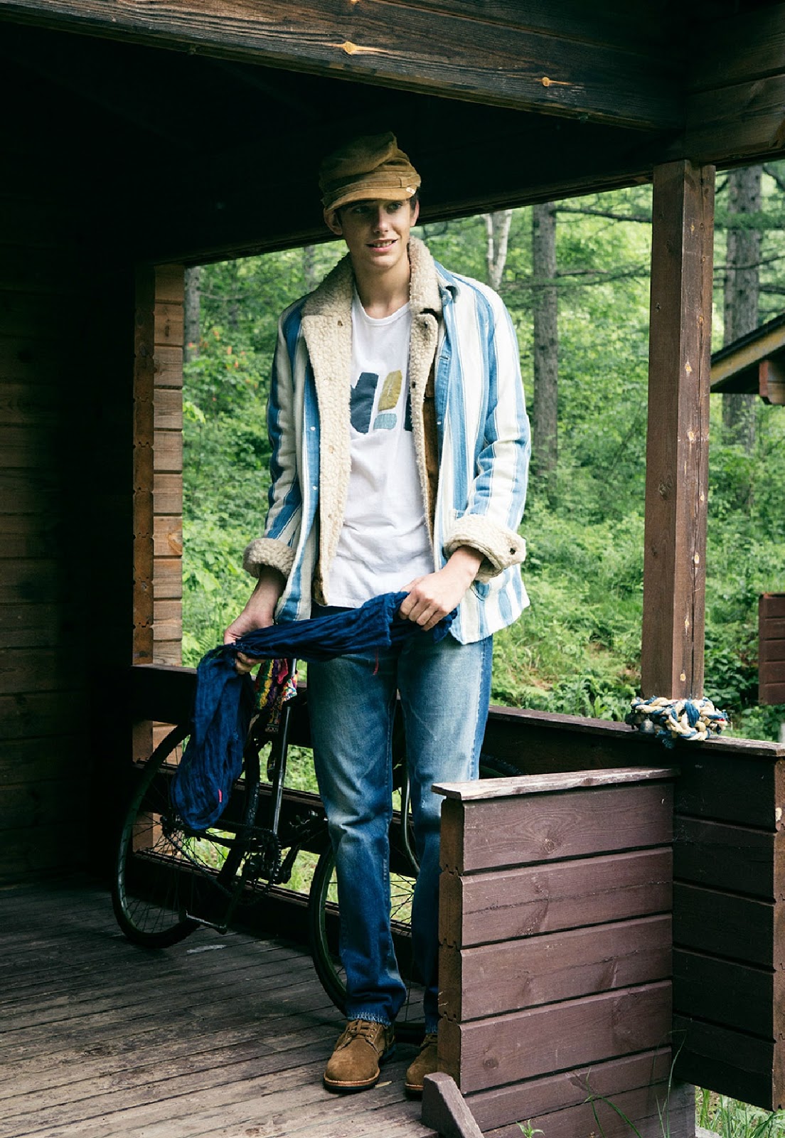 Male Model Otaku: Jacek Tuszynski: visvim Fall/Winter 13-14 Look Book