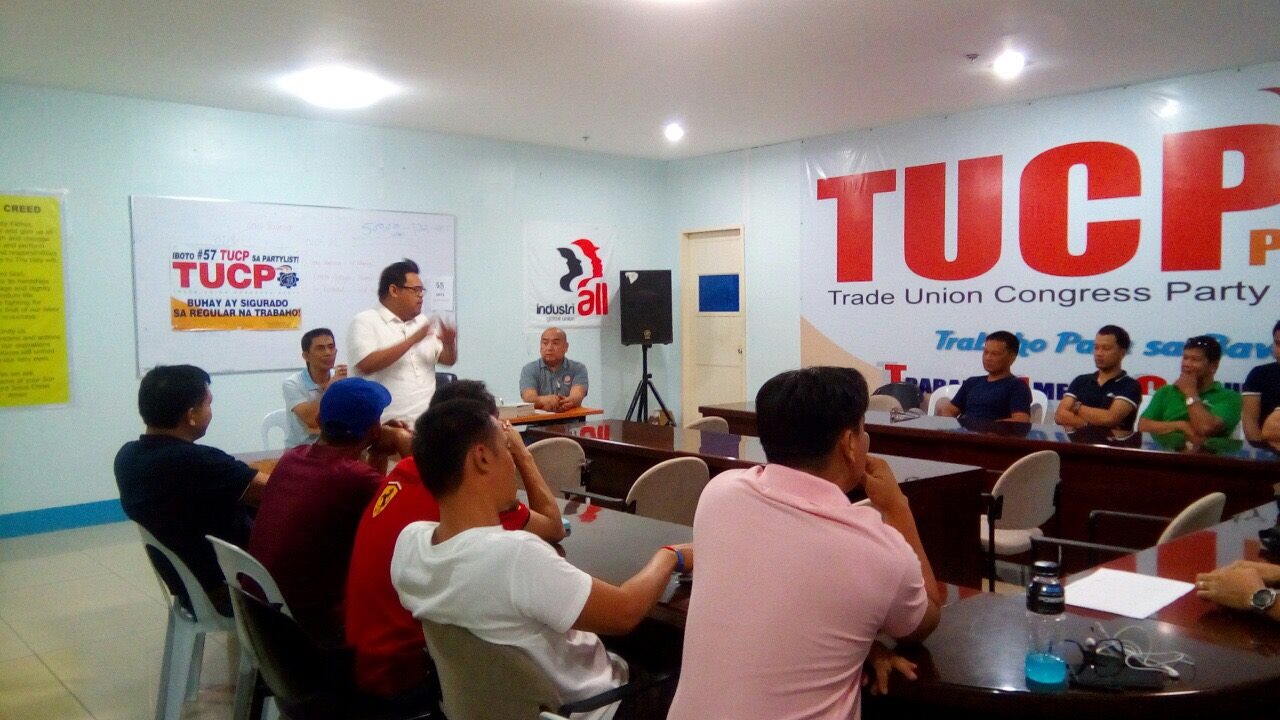 BASTA #57 TUCP PARTY-LIST SIGURADO