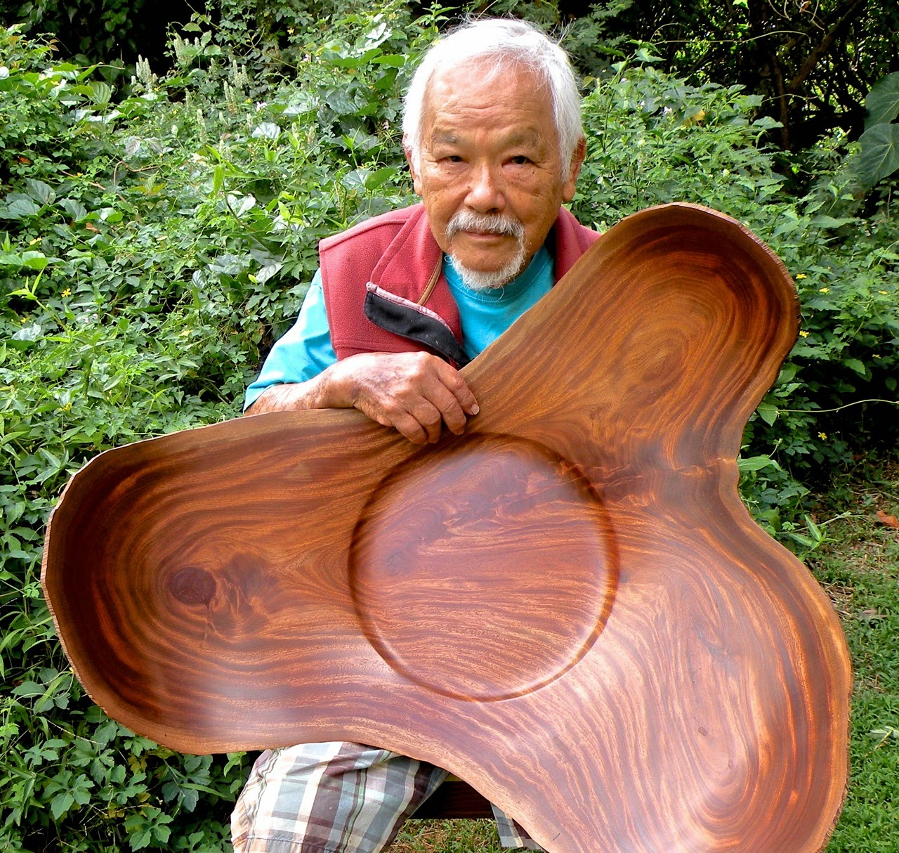 Terrierman's Daily Dose: A Dog Man Made from Solid Wood