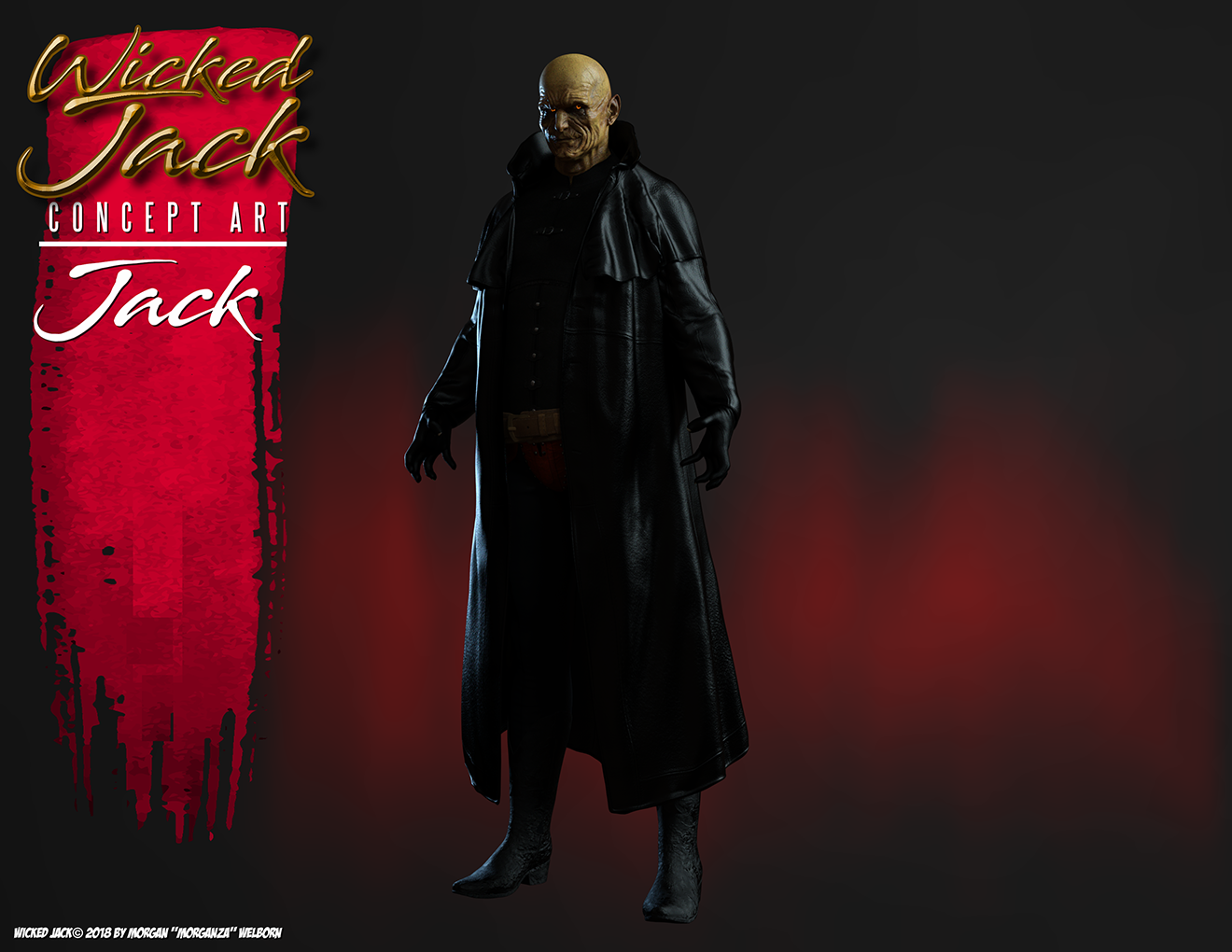 BLACK PYRAMID STUDIOS: Updated Wicked Jack concept art
