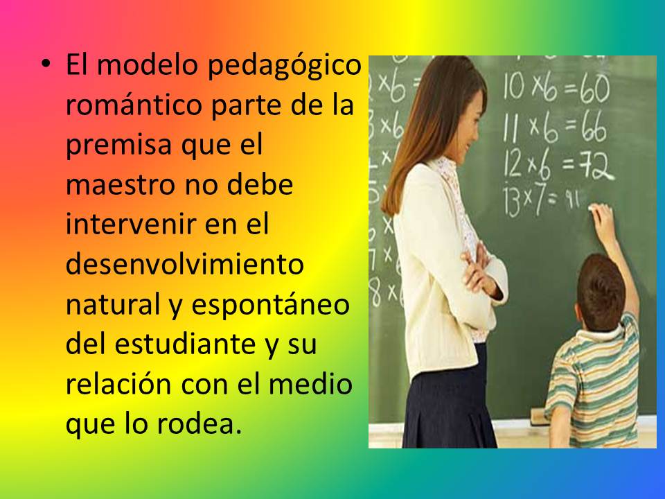 PRACTICA PEDAGOGICA: Exposición del modelo pedagogico romantico
