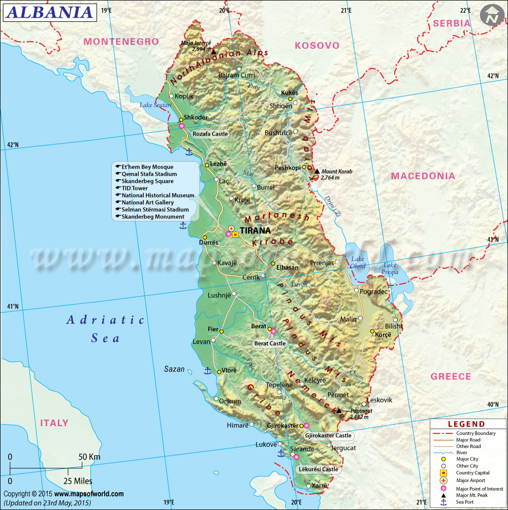 Shqipëri, Republika e Shqipërisë - Shqipëria Express