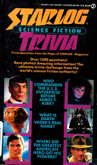 STARLOGGED - GEEK MEDIA AGAIN: 1986: STARLOG SCIENCE FICTION TRIVIA BOOK
