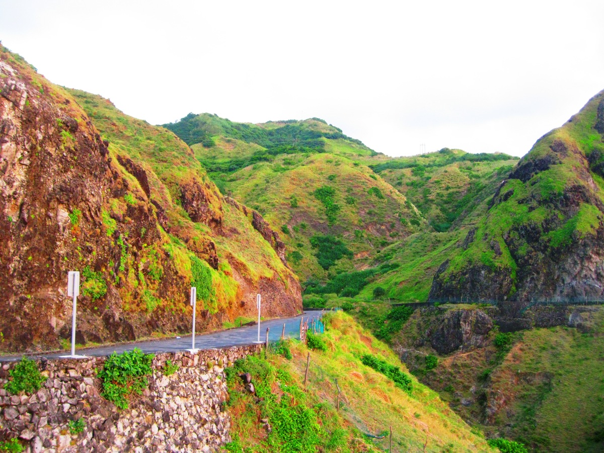 the viewing deck: Batanes 1st Day; Batan Island Group Tour