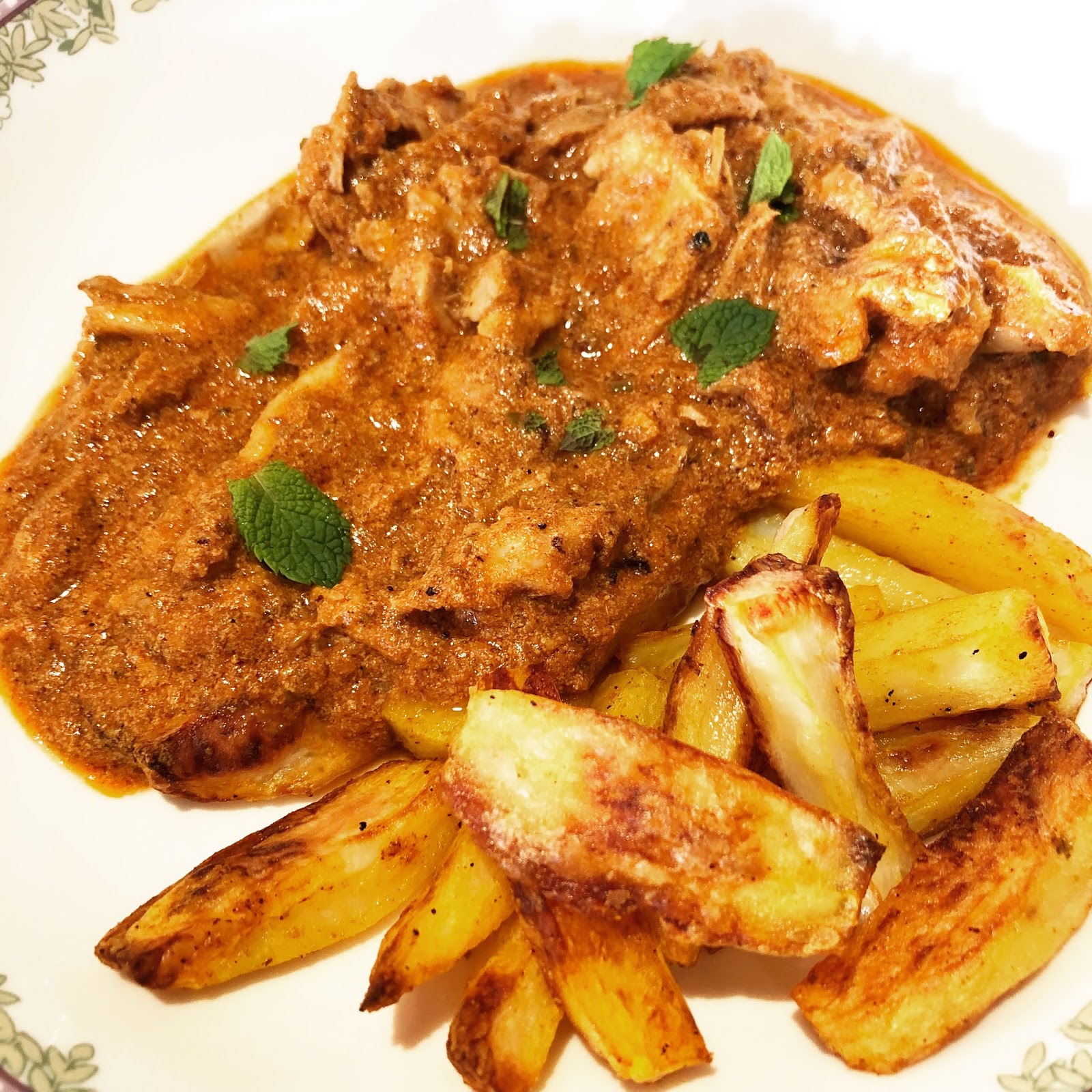 Ultimate Chicken Curry and Chips