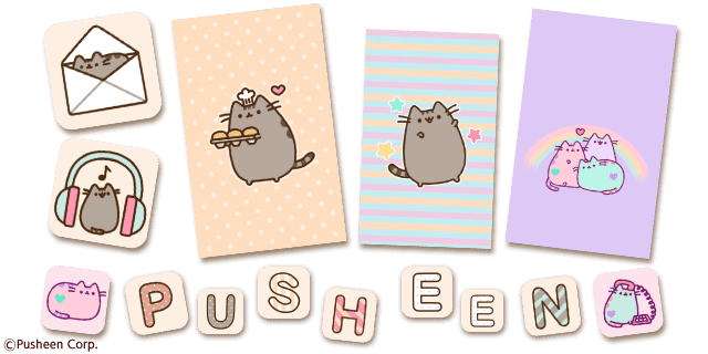 I love Kawaii: Cutify Your Smart Phone With Pusheen Theme♪