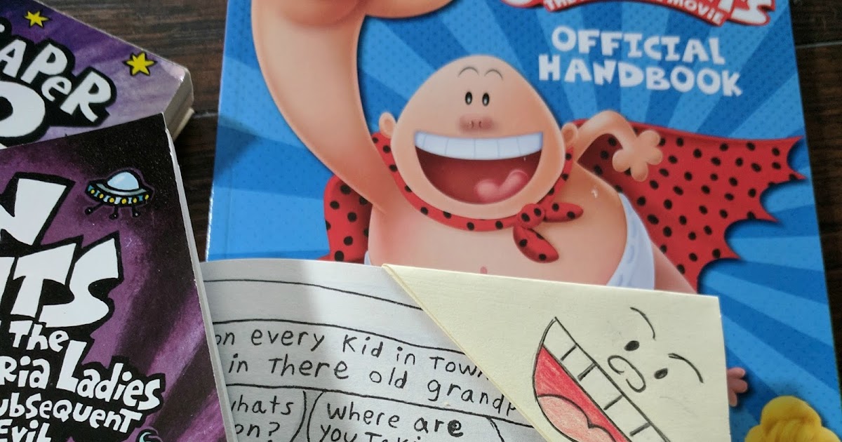 One Momma Saving Money: Captain Underpants Bookmark Corner # ...