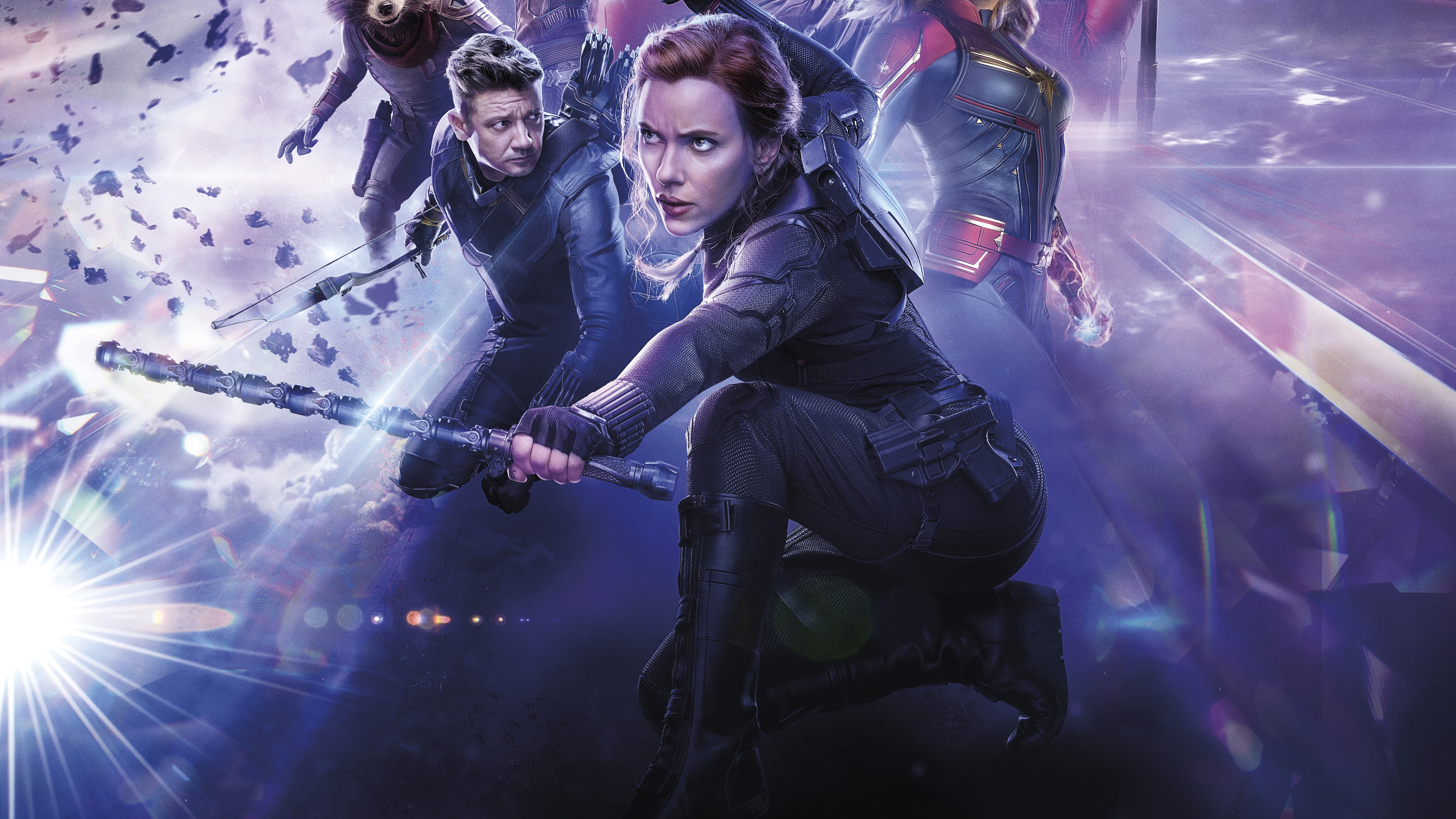 Avengers: Endgame, Black Widow, Hawkeye, 8K, #89 Wallpaper PC Desktop