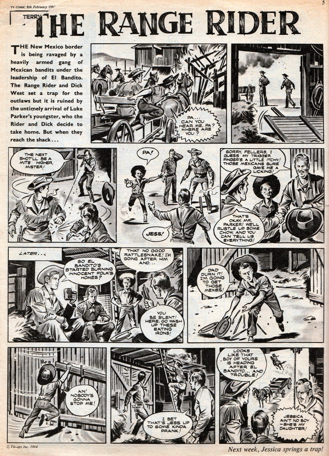 BLIMEY! The Blog of British Comics: Mike Noble in TV Comic