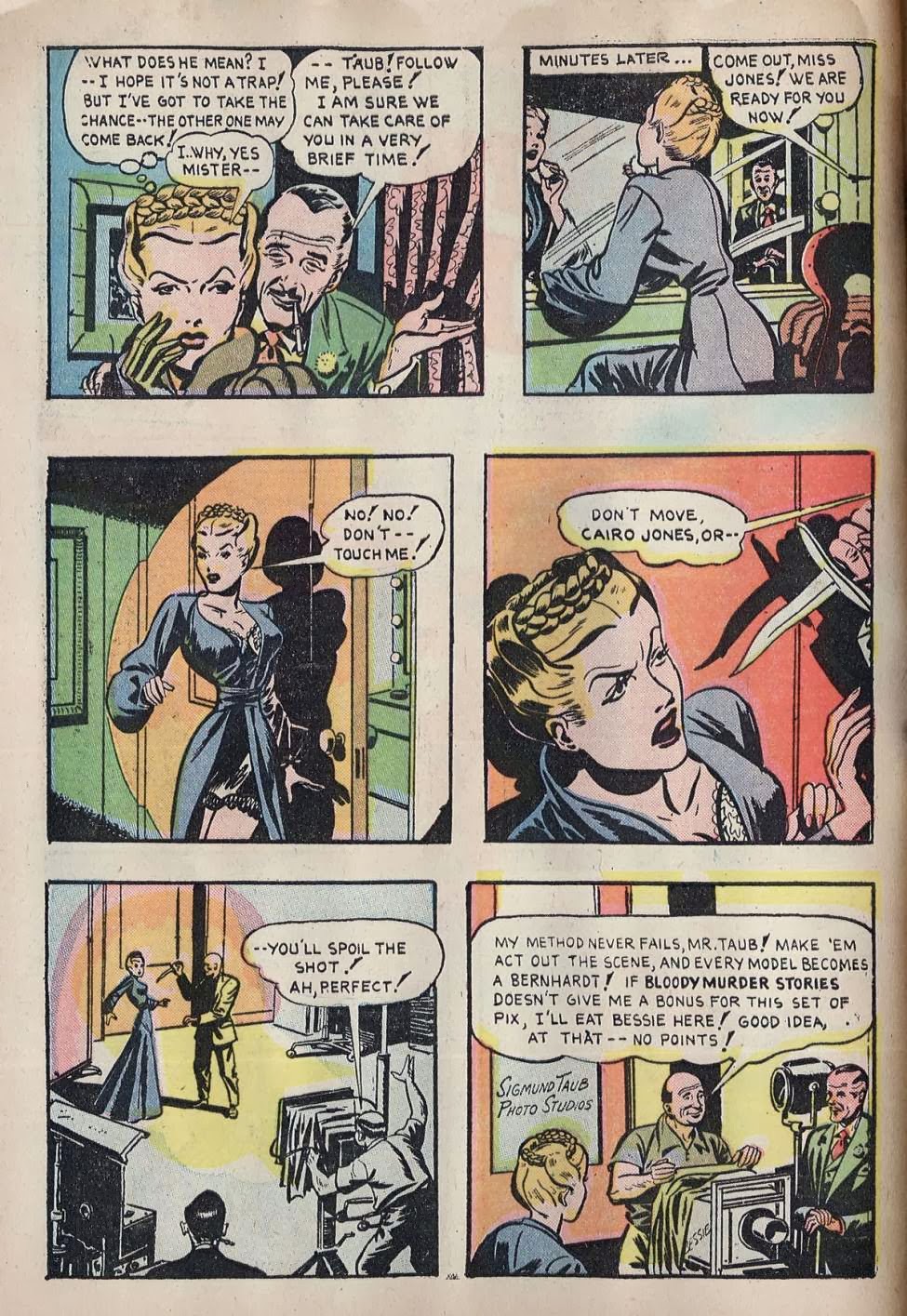 Ominous Octopus Omnibus: MISS CAIRO JONES