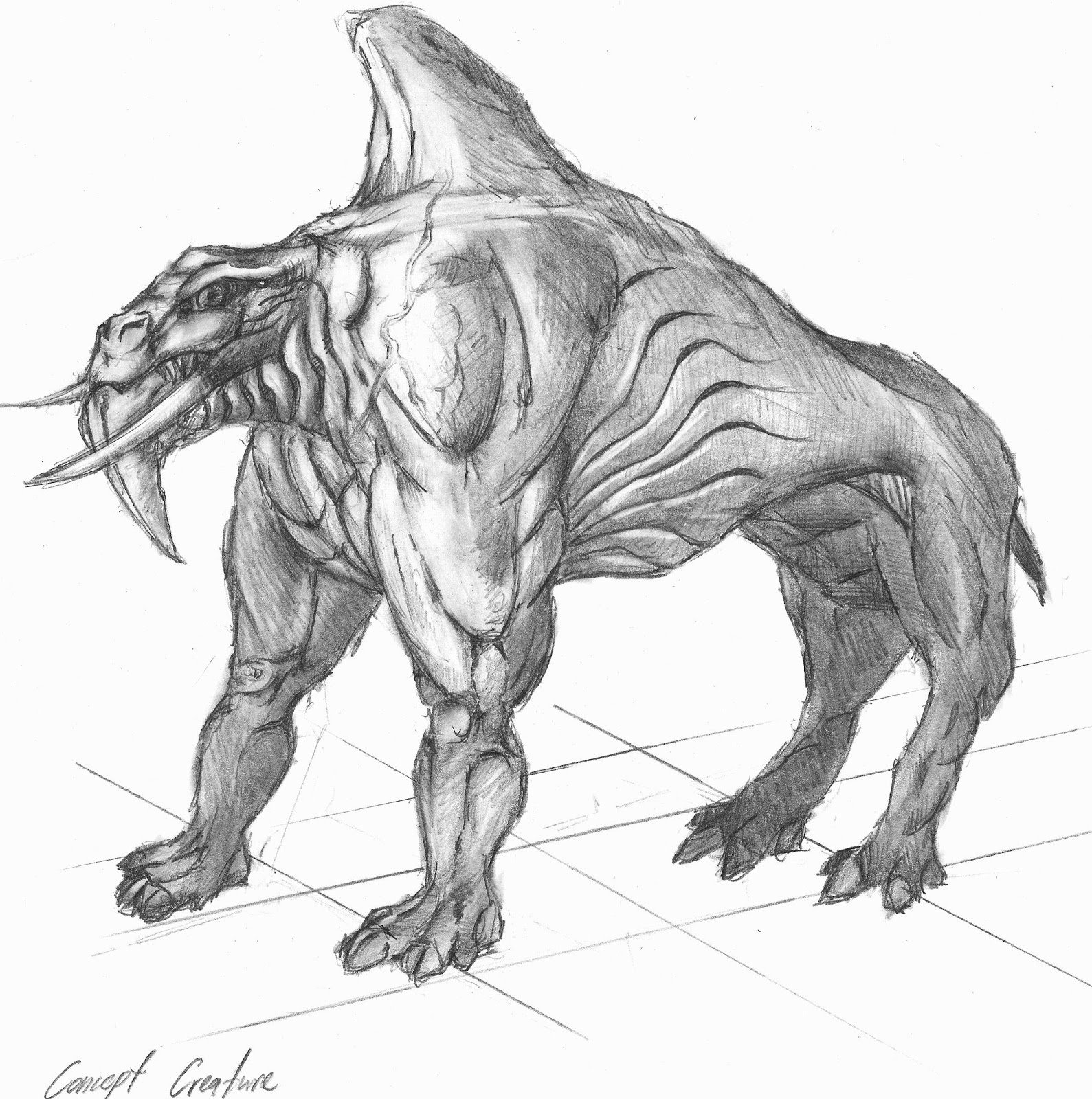 Drawings of Daniel Gish