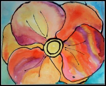 PLATEAU ART STUDIO: Georgia Okeeffe's Oriental Poppies