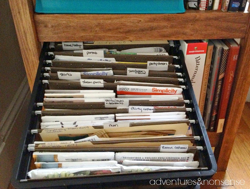 adventures and nonsense: what's in your filing cabinet?