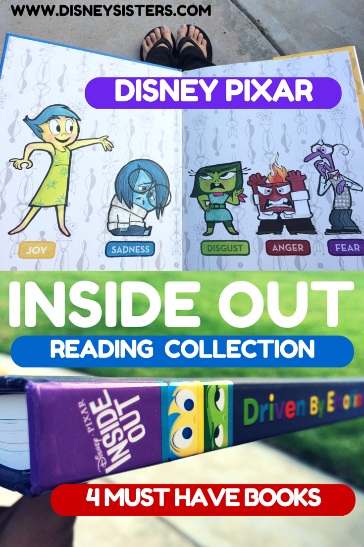 Disney Sisters: Inside Out Books: Get To Know the Emotions
