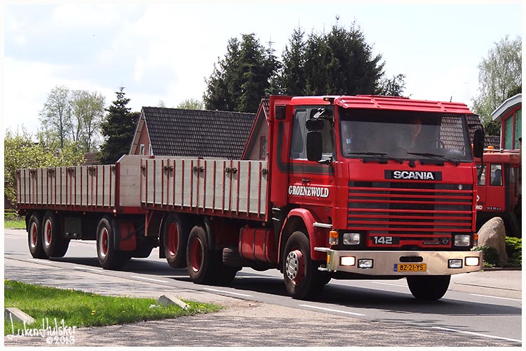 SCANIA: Scania 142 intercooler V8 Groenewold