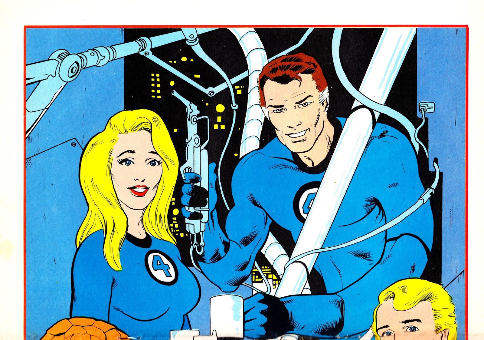 STARLOGGED - GEEK MEDIA AGAIN: 1982: FANTASTIC FOUR POSTER by ALAN ...
