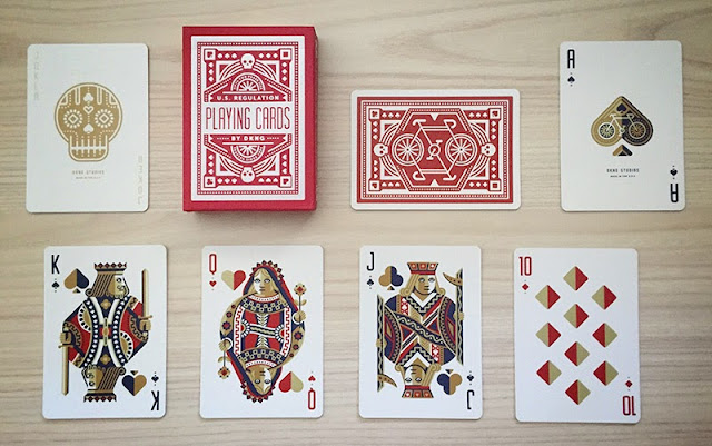 Deck View: Red Wheel Playing Cards