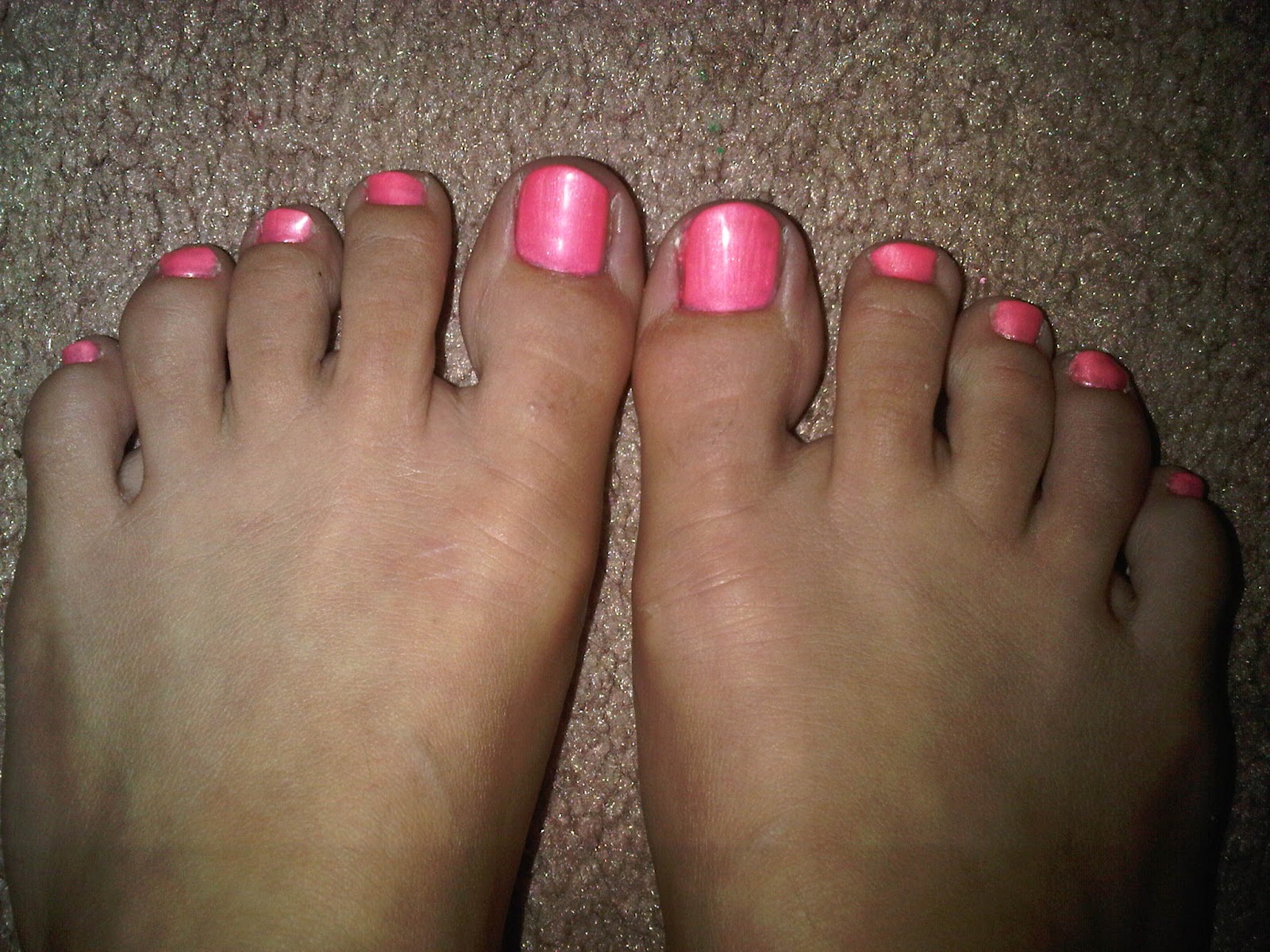 Majnooni Beauty: Creepy Feet : China Glaze Summer Neons : Pink Plumeria