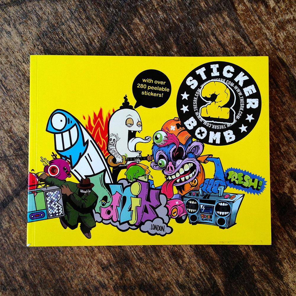 Sticker bomb: Vand sticker bomb auto