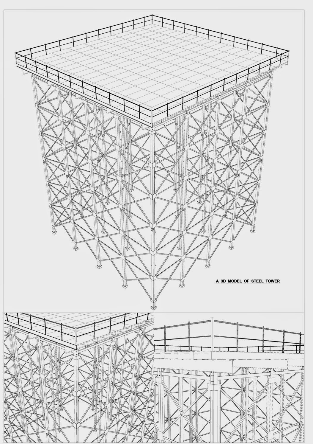 Revit Models: Steel Tower