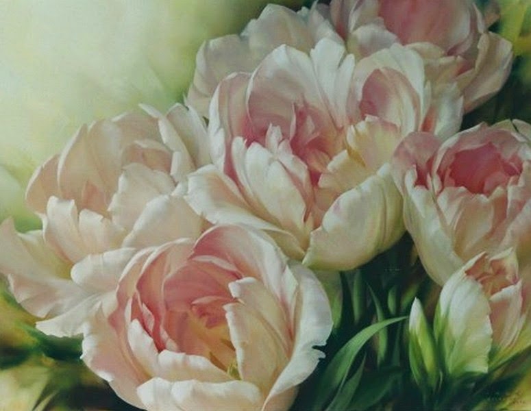 Historia y evolución de la pintura artística : (Flores) Cuadros de Rosas