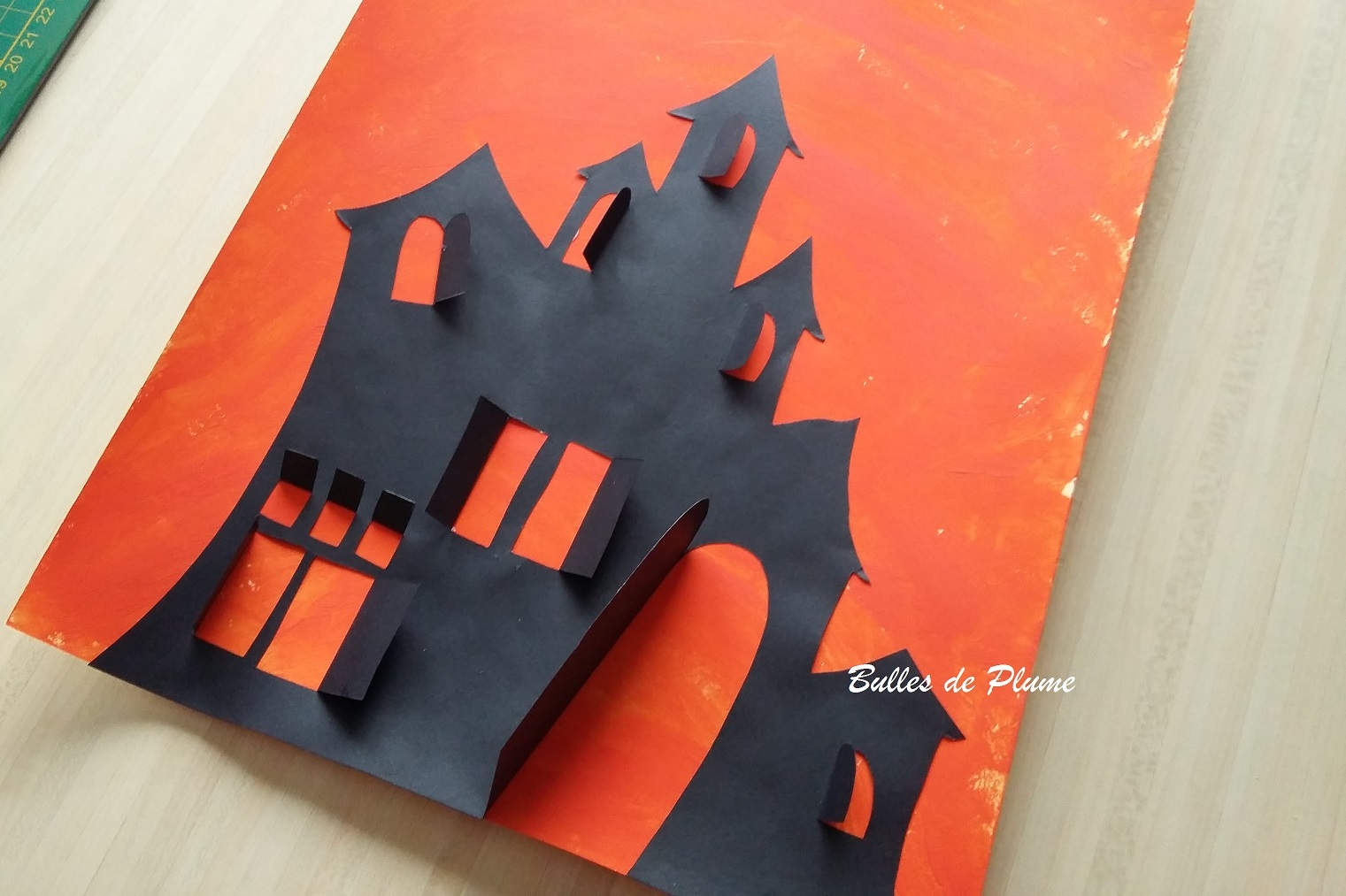 Bulles de Plume: DIY Tableau d'Halloween
