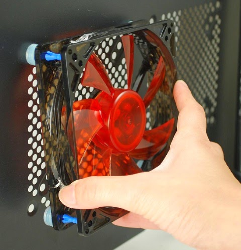 How To Install a Computer Cooling Fan Into PC Case - How To Fix ...
