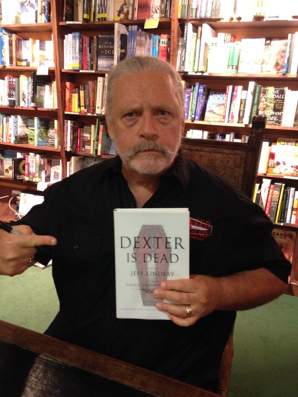 Mystery Playground: Dexter is Dead: An Evening With Author Jeff Lindsay