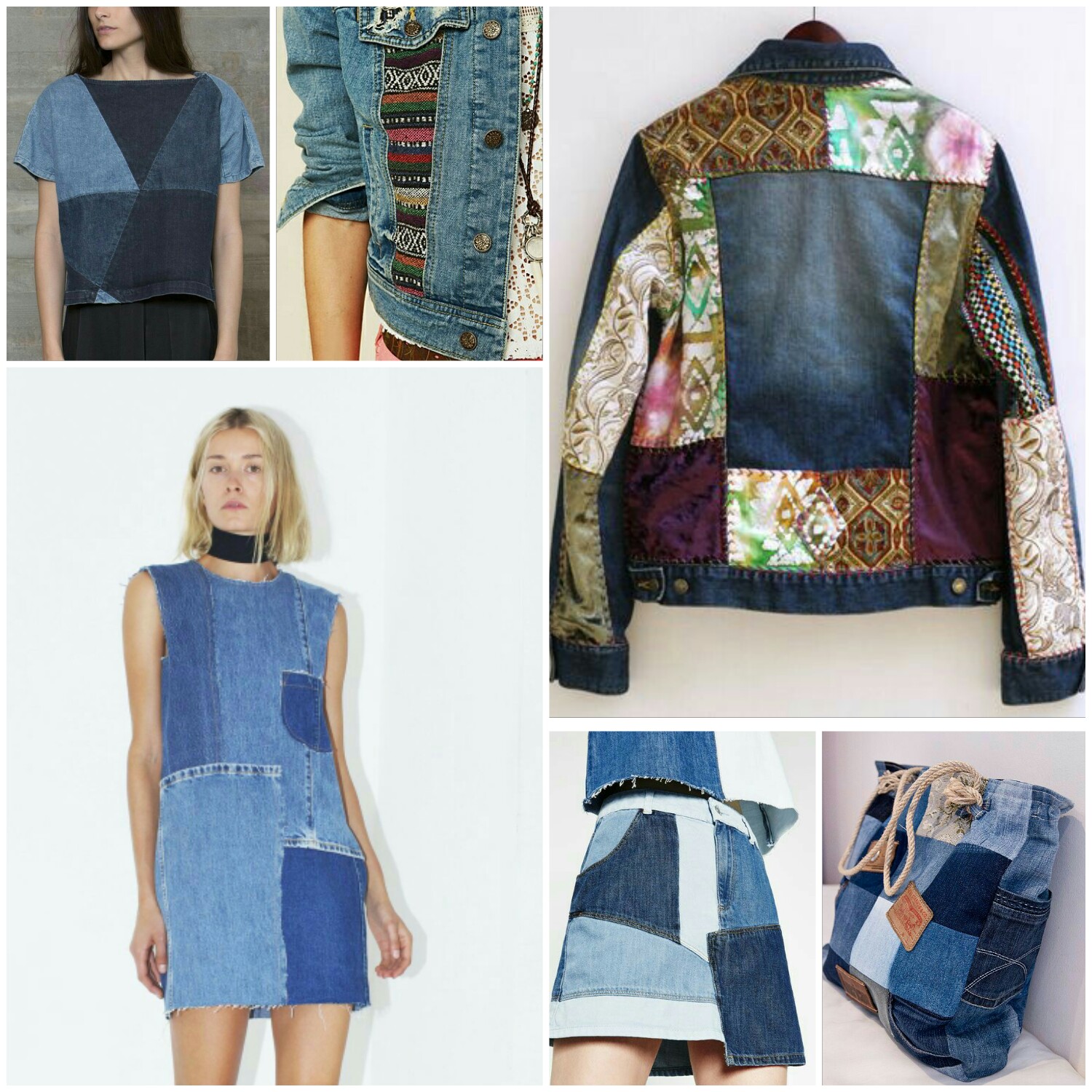 Elegance: NEW TREND ALERT - PATCHWORK JEANS!