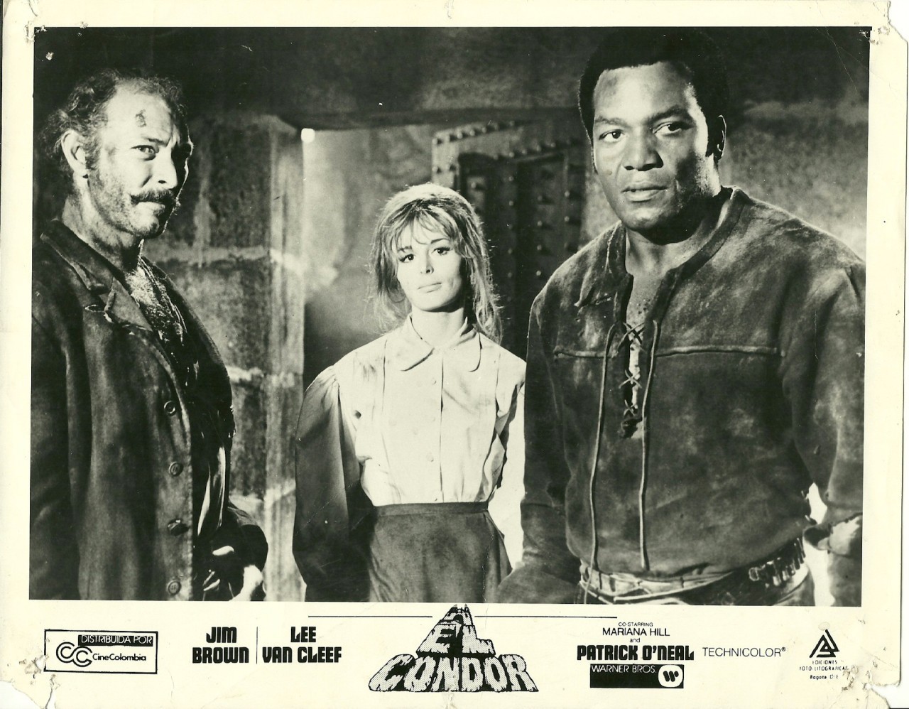 TheBad.net - The Lee Van Cleef Blog: El Condor Press Photos - Black and ...