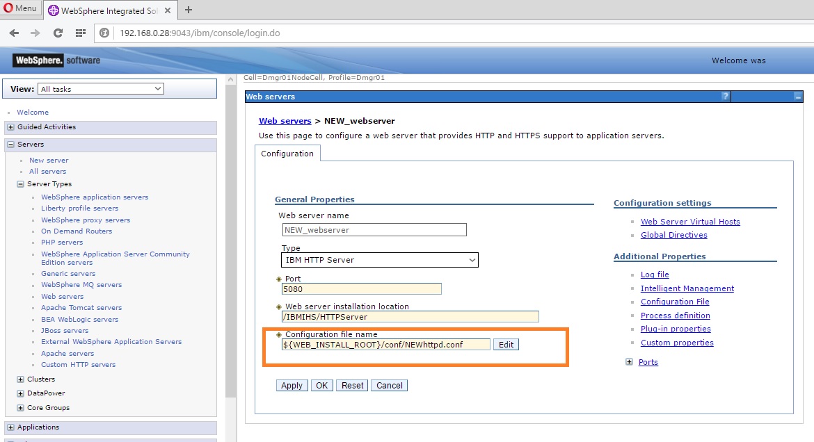 MiddlewareBox: Multiple IHS in front of WebSphere® Application Server. (On Single Install).