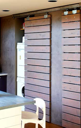 Bright As Yellow: Interior Sliding Barn Doors