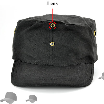 Spy Equipment Camera: Spy Hat With Remote - Hidden Pinhole Video Camera DVR