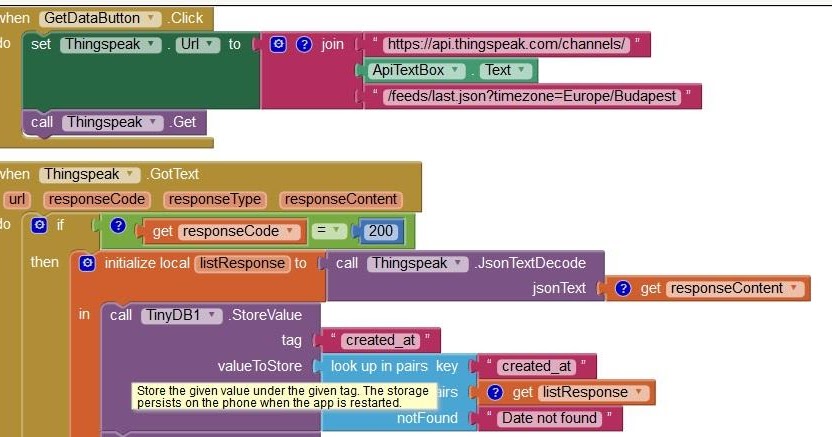 AI2 Inventor Forum News: Get multiple values from web api