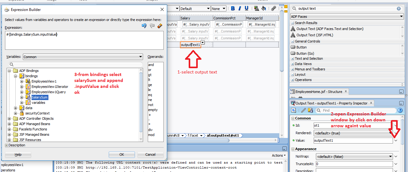 Oracle ADF : Groovy Examples in ADF (column sum using Groovy)