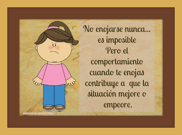 El mundo de paz en nosotros: El enojo 2º