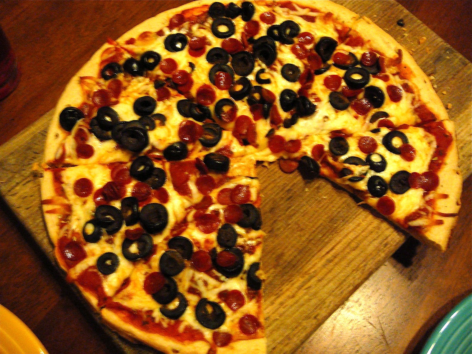 Celestial Textiles: Pizza extravaganza