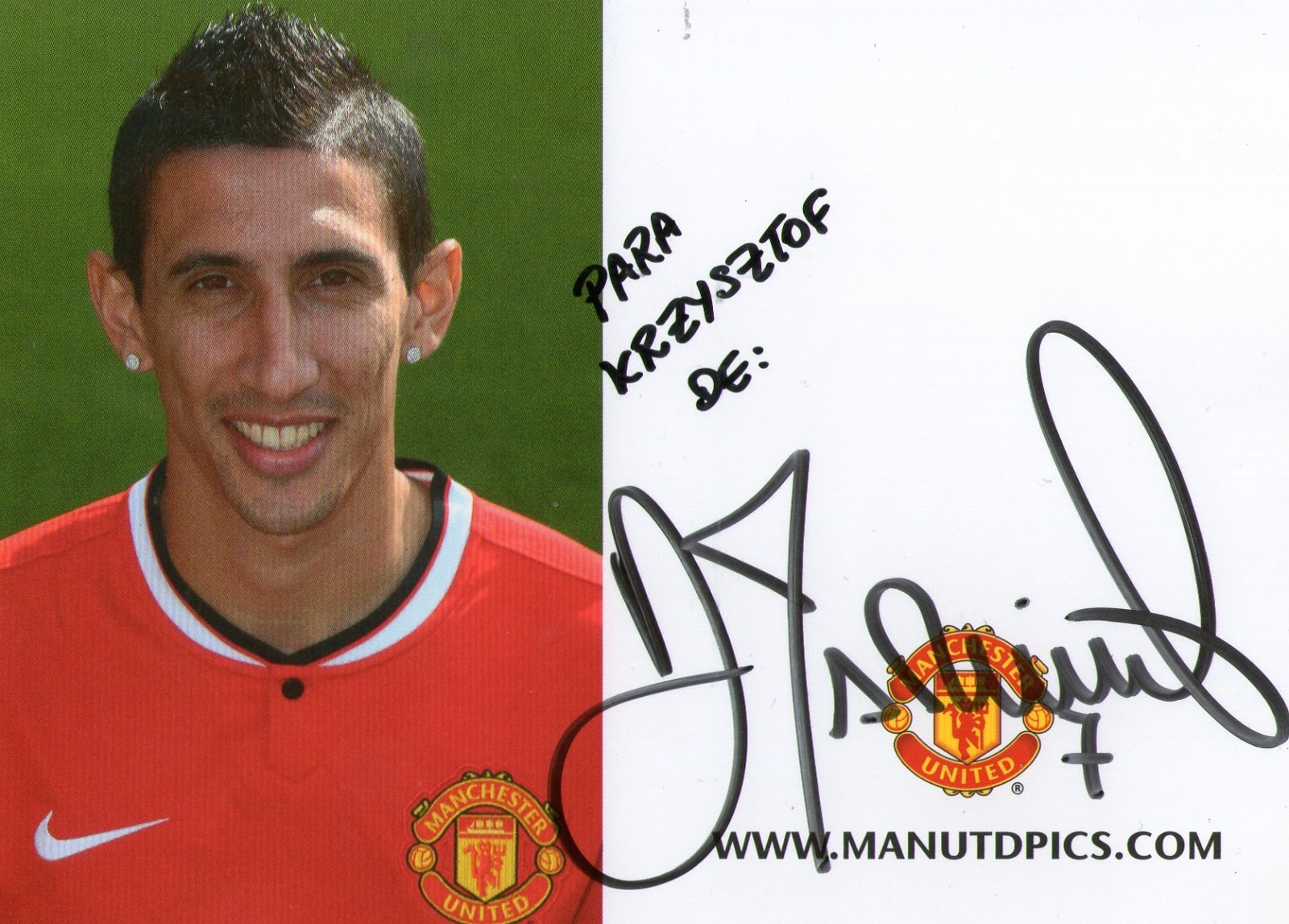 Autografy Ciastka: Angel Di Maria