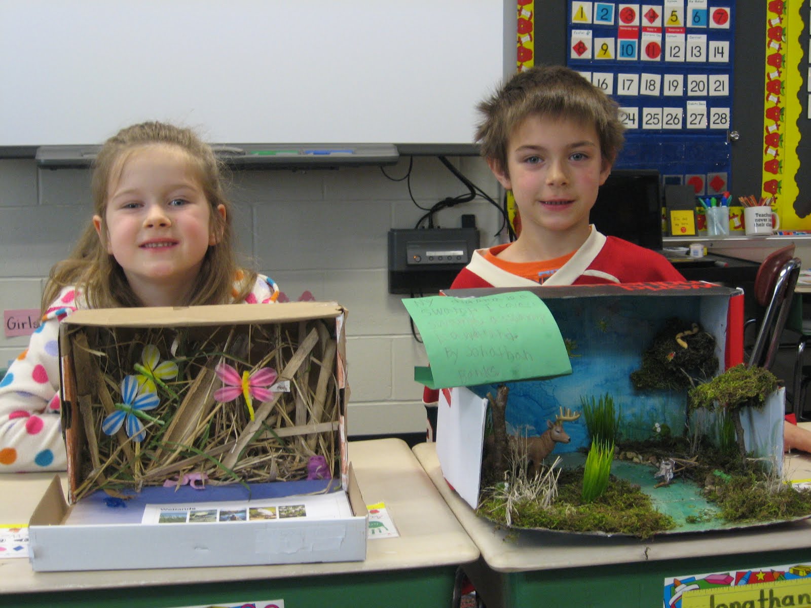 First Grade Fun: Diorama Day