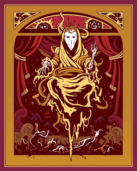 MAN OF BRONZE: EL REY DE AMARILLO, DE ROBERT W. CHAMBERS