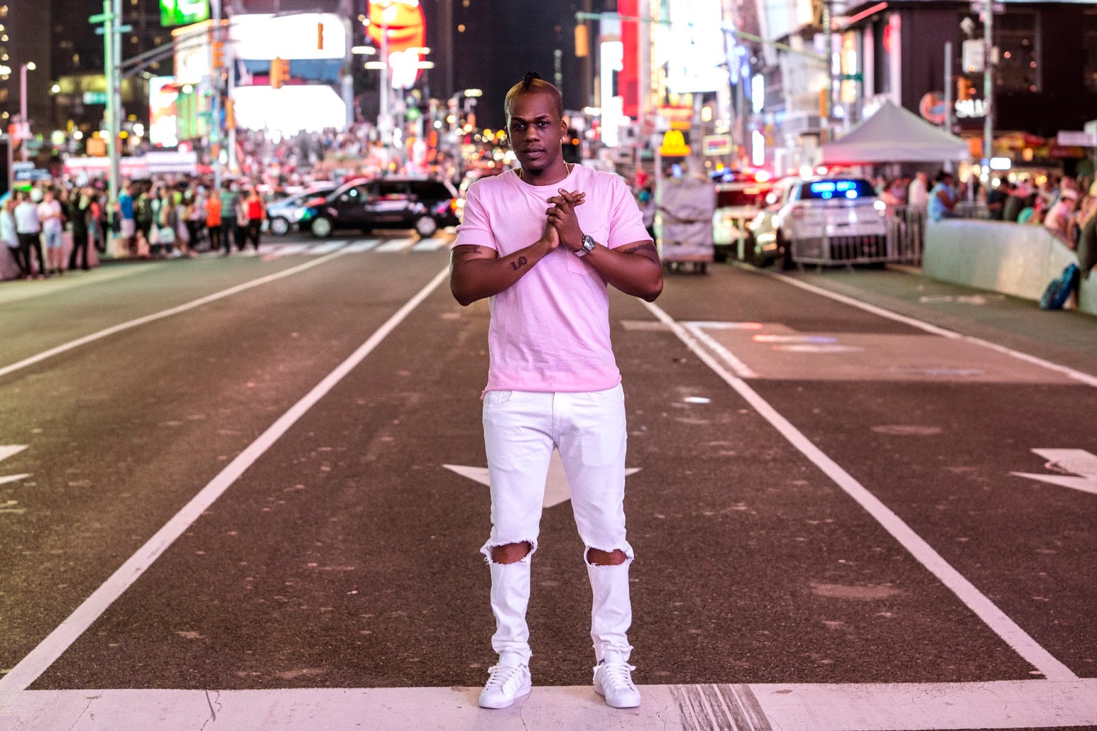 Stella Dimoko Korkus.com: Rapper Iceberg Slim Storms New York Ahead Of ...